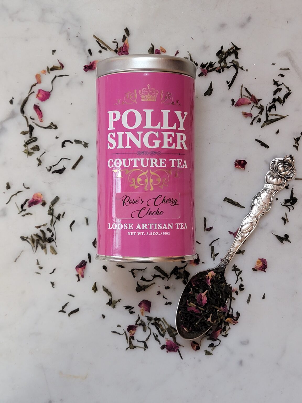 Rose's Cherry Cloche Artisan Tea - Polly Singer