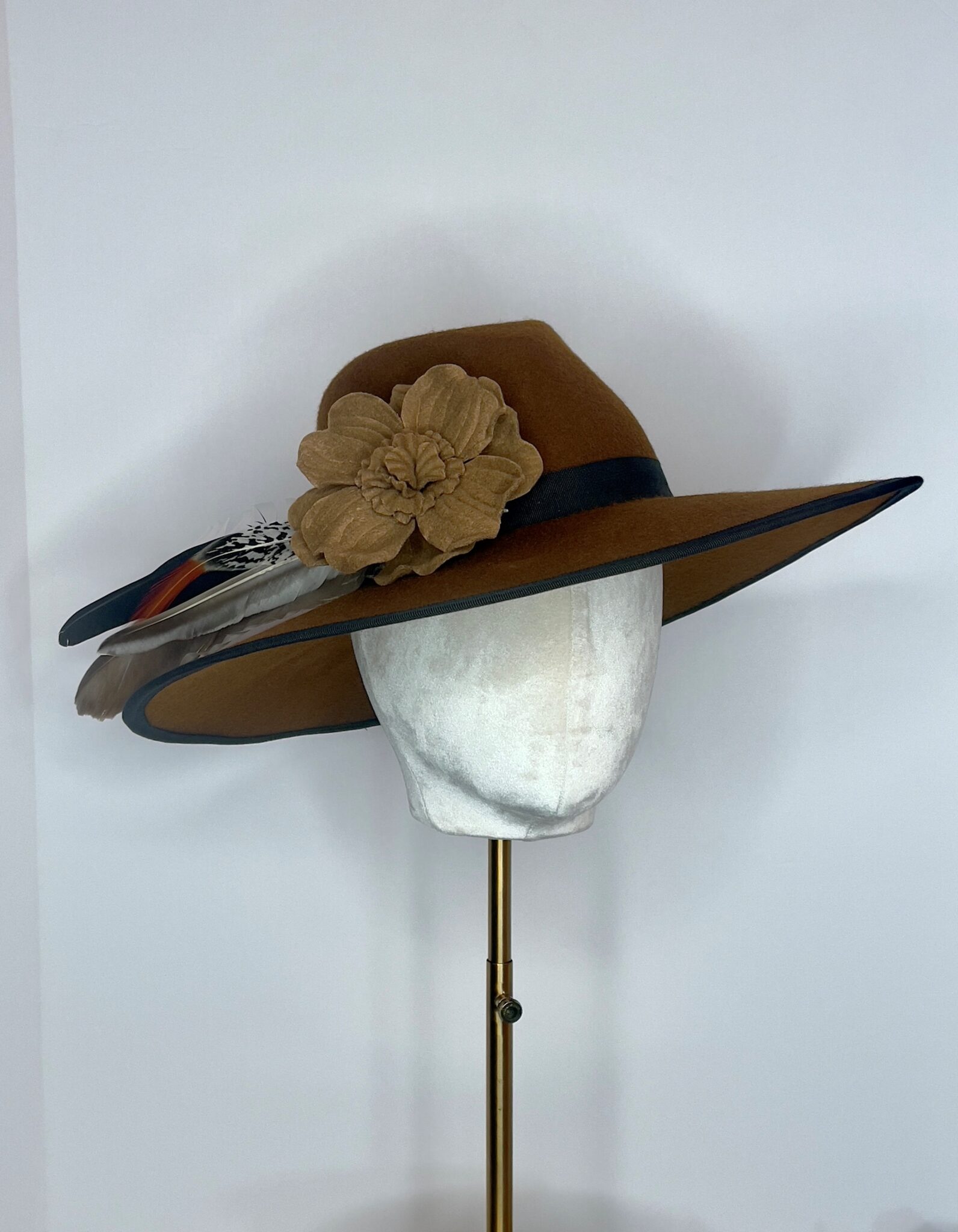 The Woodstock Feather Fedora - Polly Singer