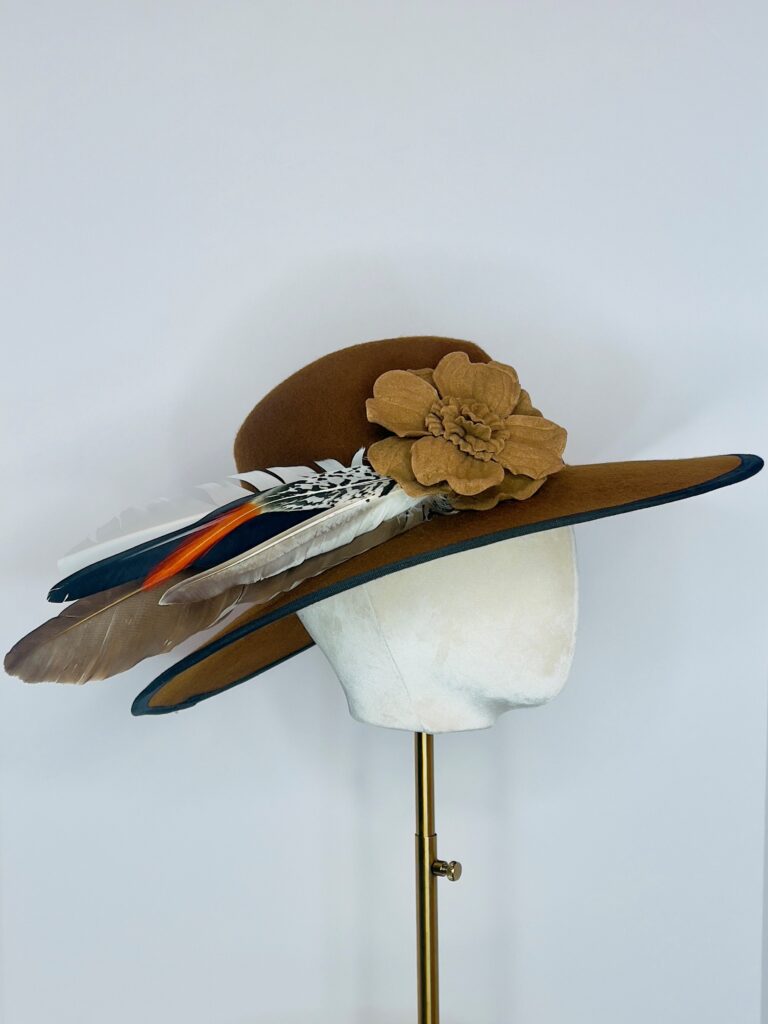 The Woodstock Feather Fedora - Polly Singer