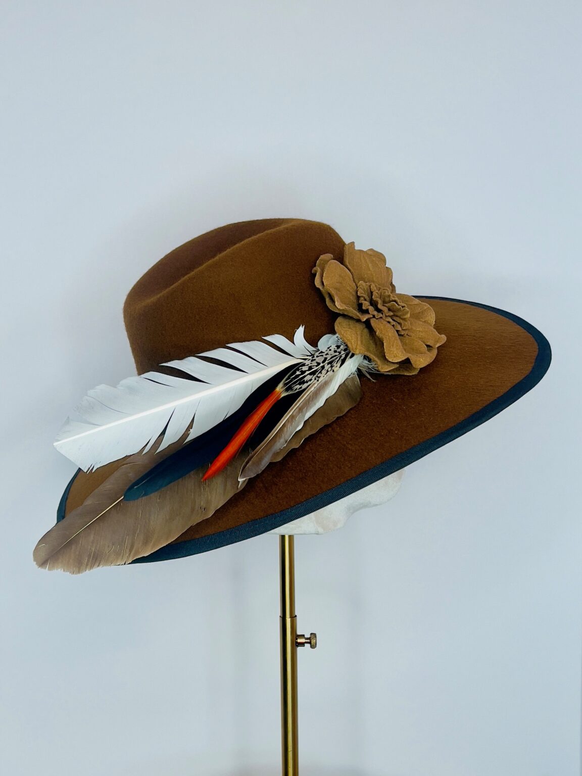 The Woodstock Feather Fedora - Polly Singer