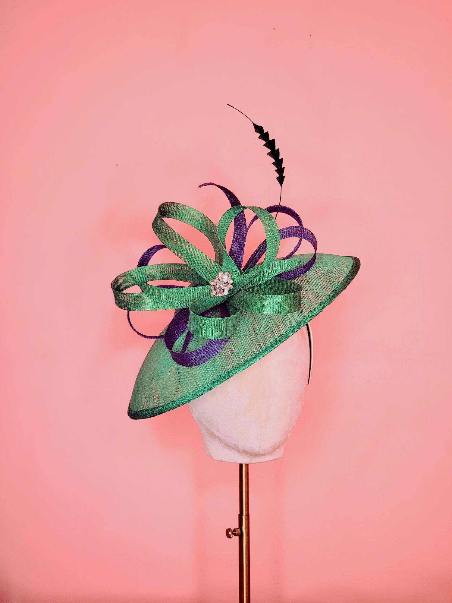 Elegant Kentucky Derby Hats from the Hat Expert | Polly Singer